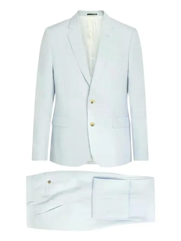 Paul Smith Notch-lapel Single-breasted Suit - Blue
