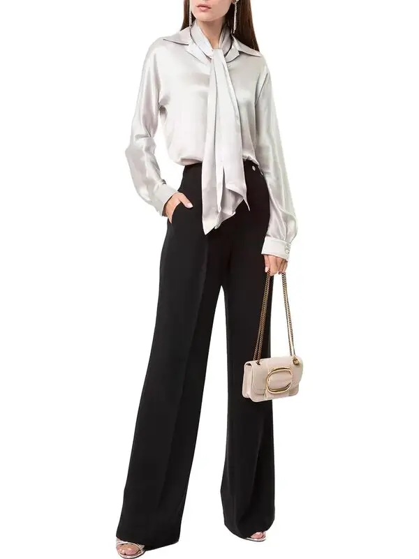 Dsquared2 Pussy Bow Shirt - Grey