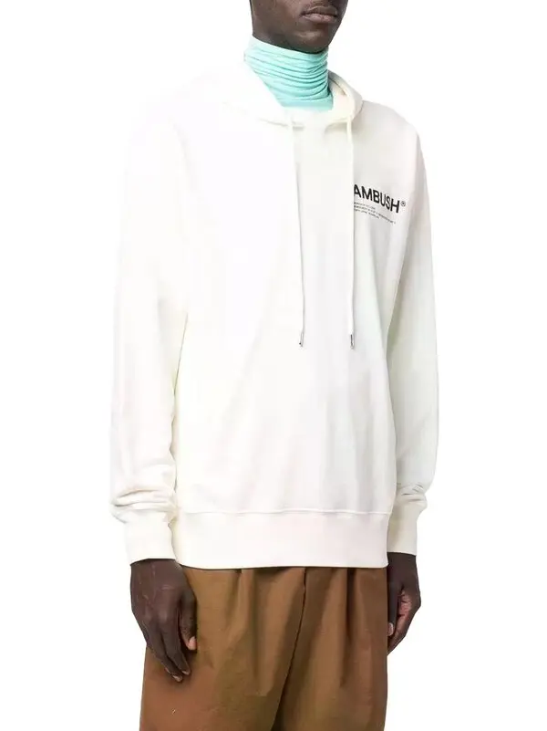 AMBUSH Workshop Cotton Hoodie - White