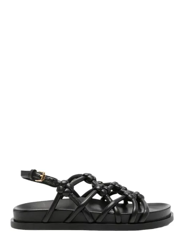 Agl Cristina Knots Sandals - Black