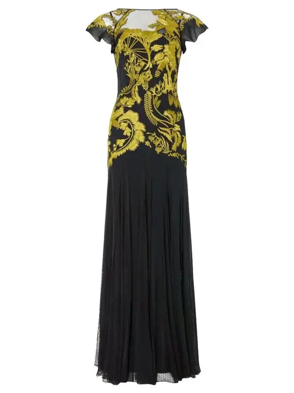 TEMPERLEY LONDON Thisbe Gown - Black