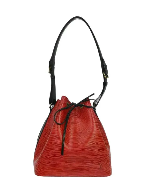 LOUIS VUITTON 1990-2000s Pm Noé Epi-leather Bucket Bag - Red