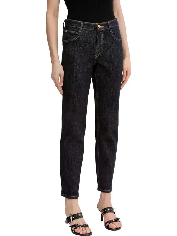 Miss Sixty Emma Contrast-stitch Mid-rise Skinny Jeans - Blue