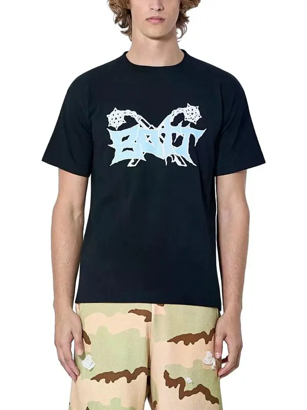 BOTT Logo-motif Cotton T-shirt - Black