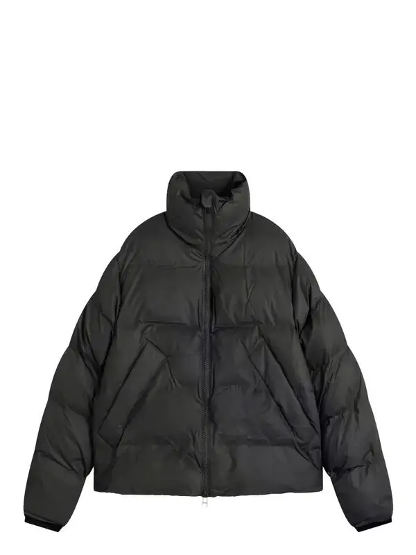 Tretorn X Kassl Editions Quilted Zip-up Puffer Jacket - Black
