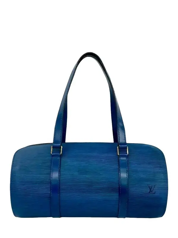 LOUIS VUITTON 1995 Epi Soufflot Shoulder Bag - Blue