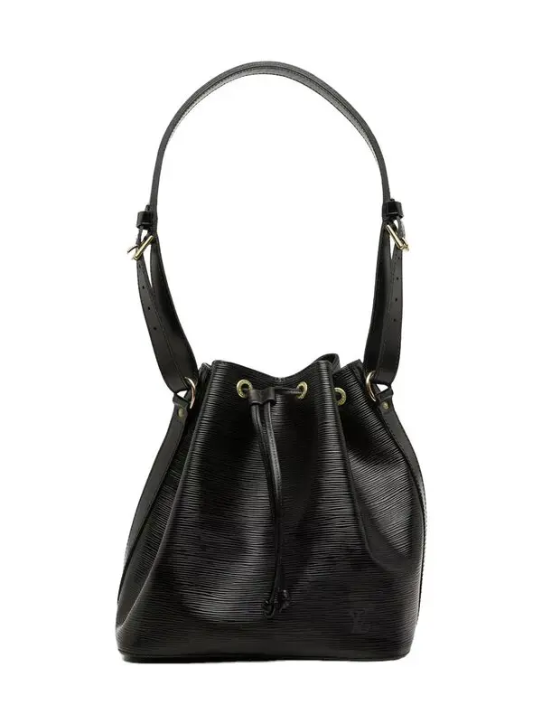 LOUIS VUITTON 1993 Epi Petit Noe Bucket Bag - Black