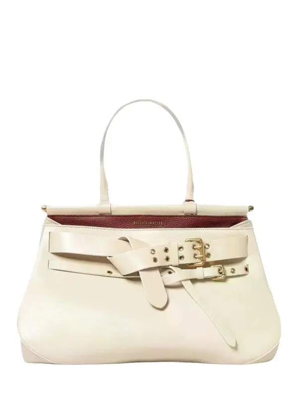 Antonio Marras Medium Tanit Leather Tote Bag - Neutrals