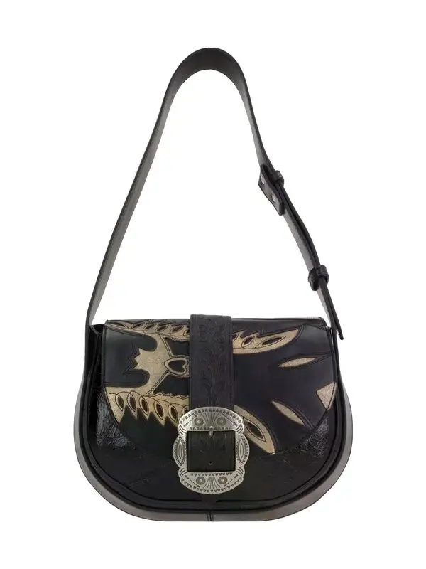 HTC LOS ANGELES Joan Boots Shoulder Bag - Black