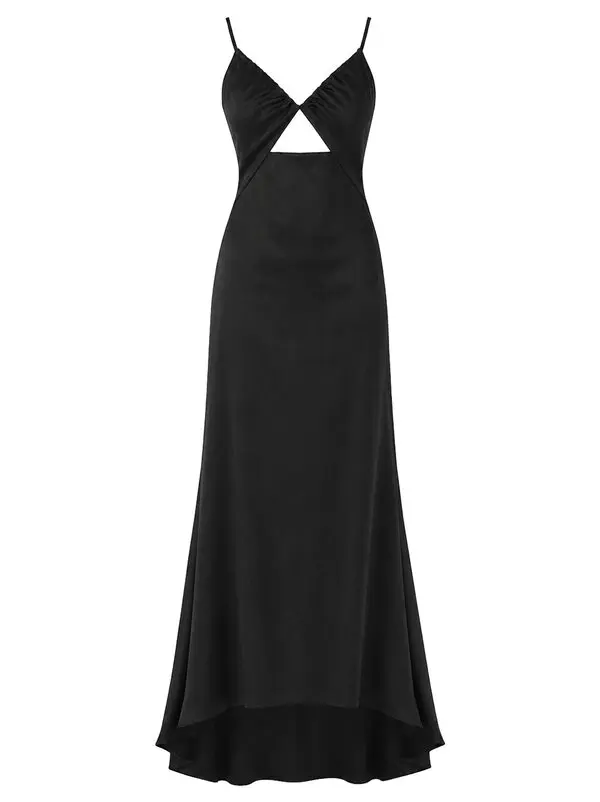EXQUISE Itzel Maxi Dress - Black
