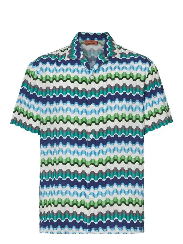 Missoni Printed Bowling Shirt - Multicoloured