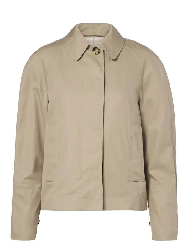 Burberry Cotton Gabardine Jacket - Beige