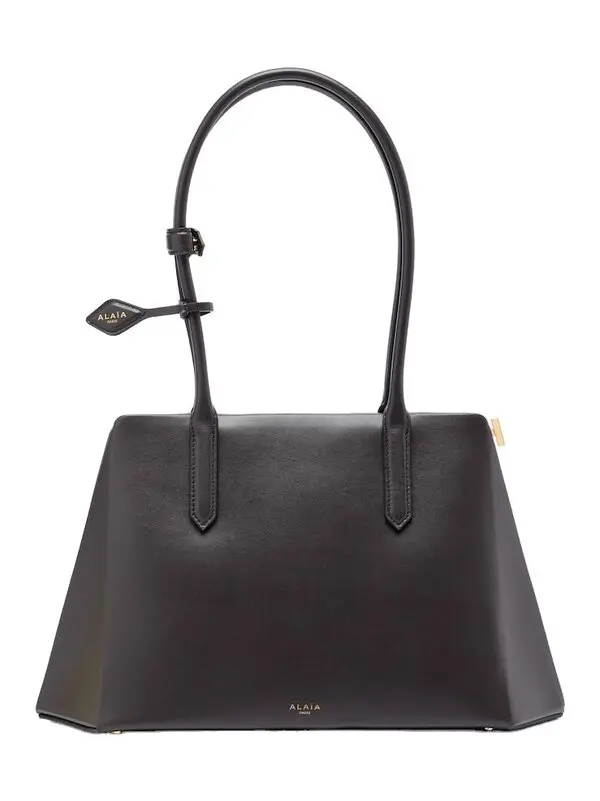 Alaïa Prisme Medium Leather Shoulder Bag - Brown