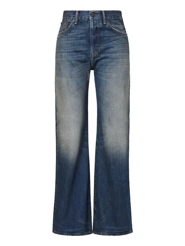 Acne Studios 2021f Wide-leg Jeans - Blue
