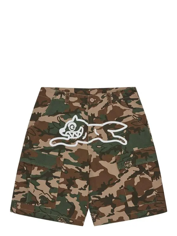 ICECREAM Cotton Cargo Shorts - Multi