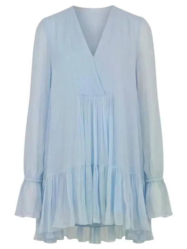 Azeeza Thistle Mini Dress - Blue