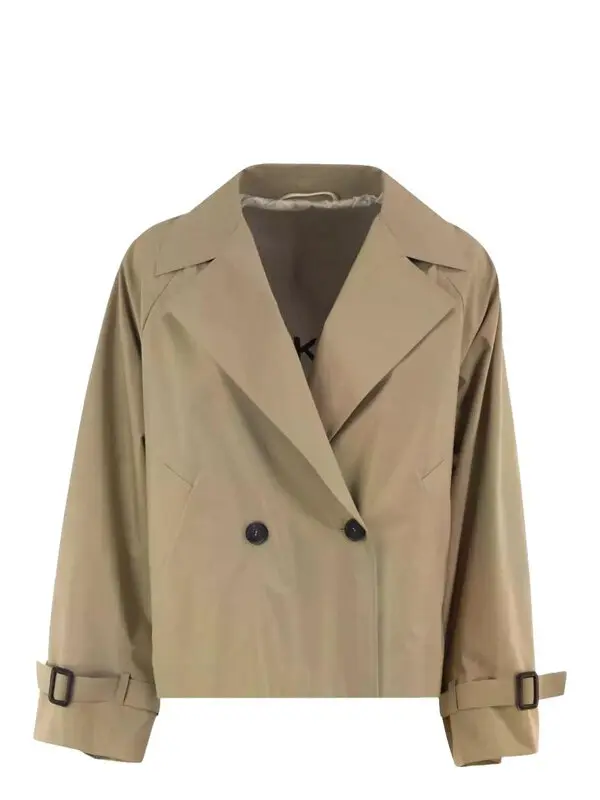 Max Mara Double-breasted Cropped Jacket - Neutrals