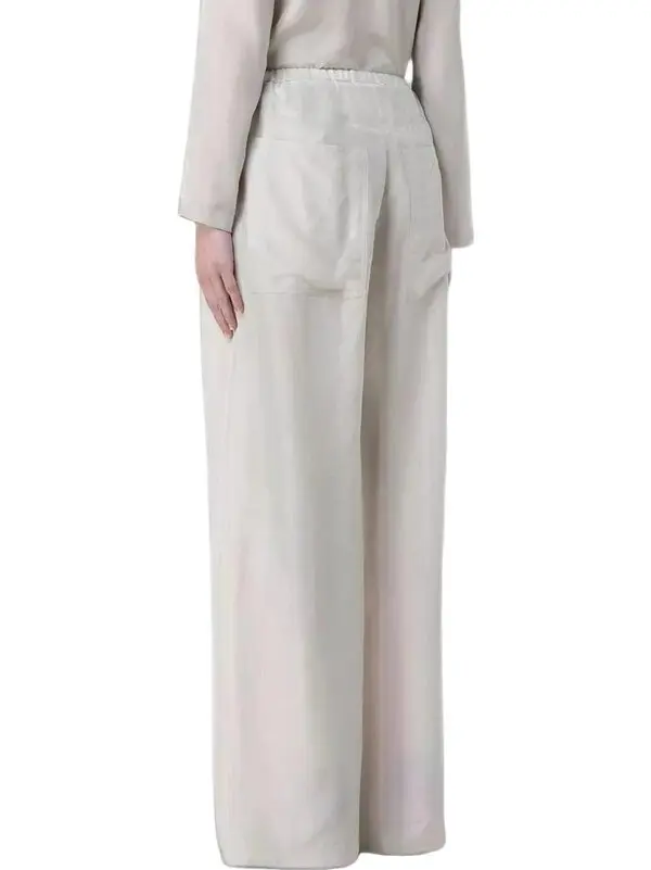 Ter Et Bantine Silk Wide-leg Trousers - Neutrals