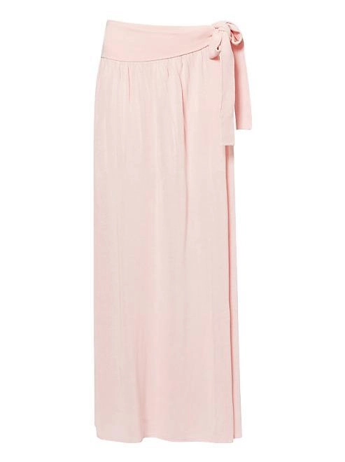 4TH & RECKLESS Lydia Wrap-round Stretch-knit Maxi Skirt - Pink