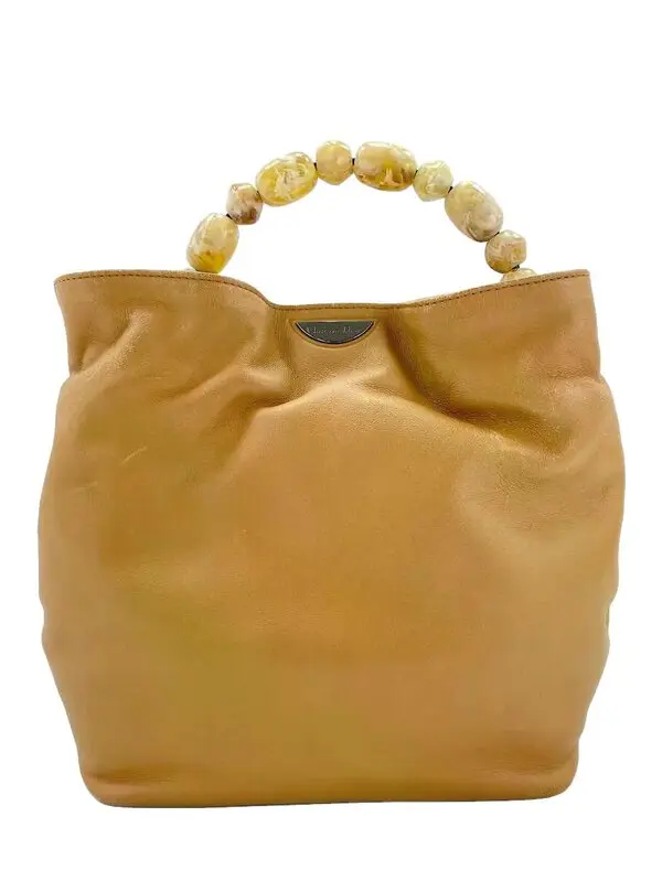 Dior 1990-2000s Maris Pearl Handbag - Neutrals