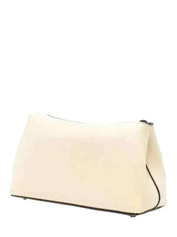 TOTEME Mini Leather Clutch Bag - Neutrals