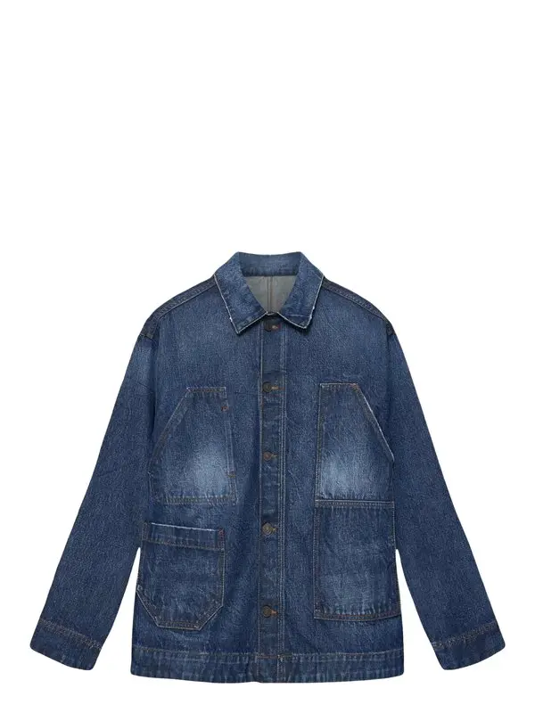 ALLSAINTS Mukesh Denim Jacket - Blue