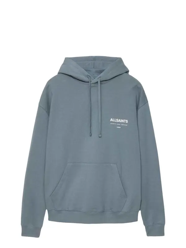 ALLSAINTS Organic Cotton Backstage Oth Hoodie - Blue