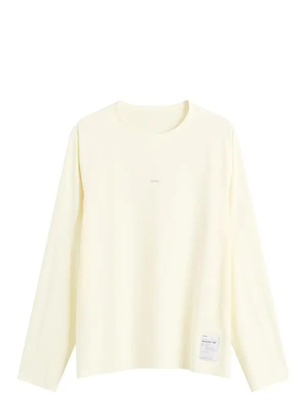 Satisfy Auralite Uv Long Tee - Transparent Yellow