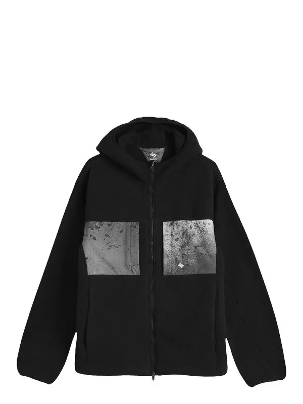 REPRESENT 247 Borg Fleece Jacket - Black