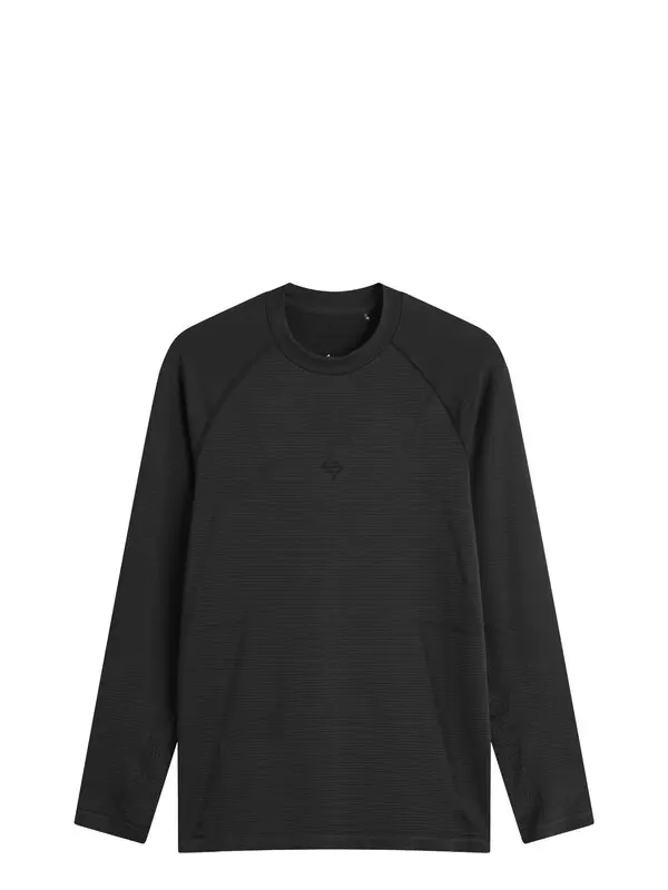REPRESENT 247 Seamless Long Sleeve Top - Black