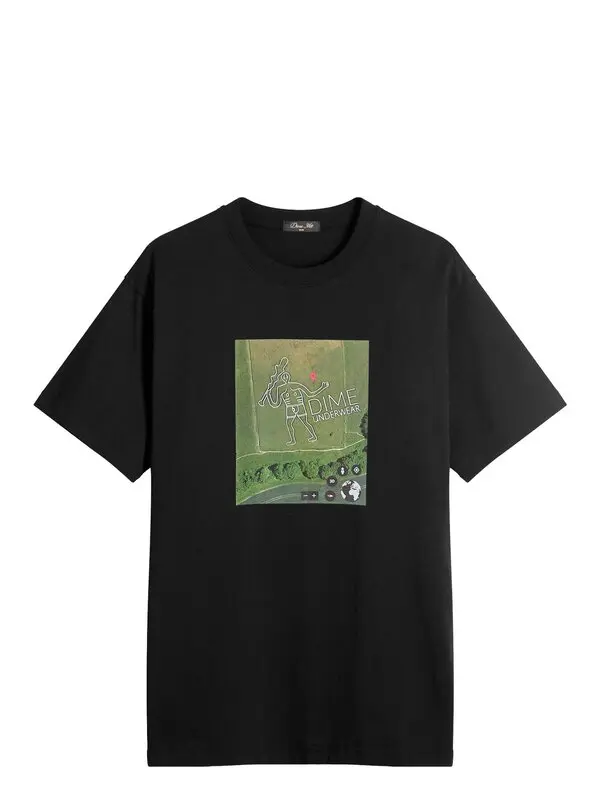 DIME Gps T-shirt - Black