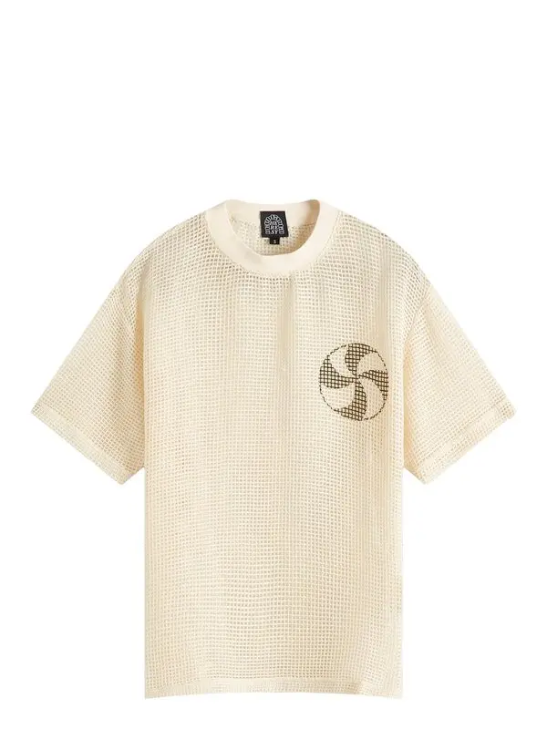 HERESY Mesh T-shirt - Ecru