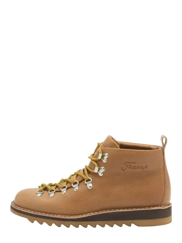 FRACAP M120 Ripple Sole Scarponcino Boot - Tan