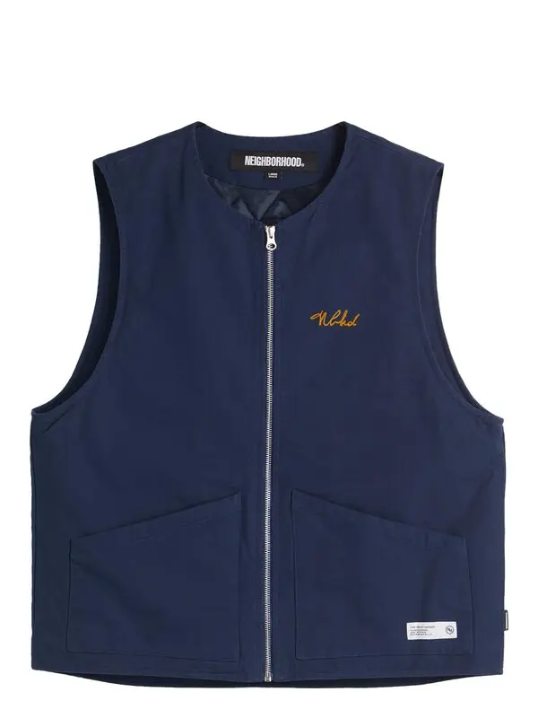 NEIGHBORHOOD Padded Work Vest - Navy