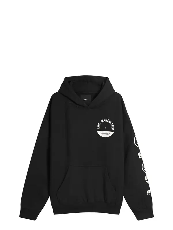 END. City Series 2.0 Manchester Hoodie - Black