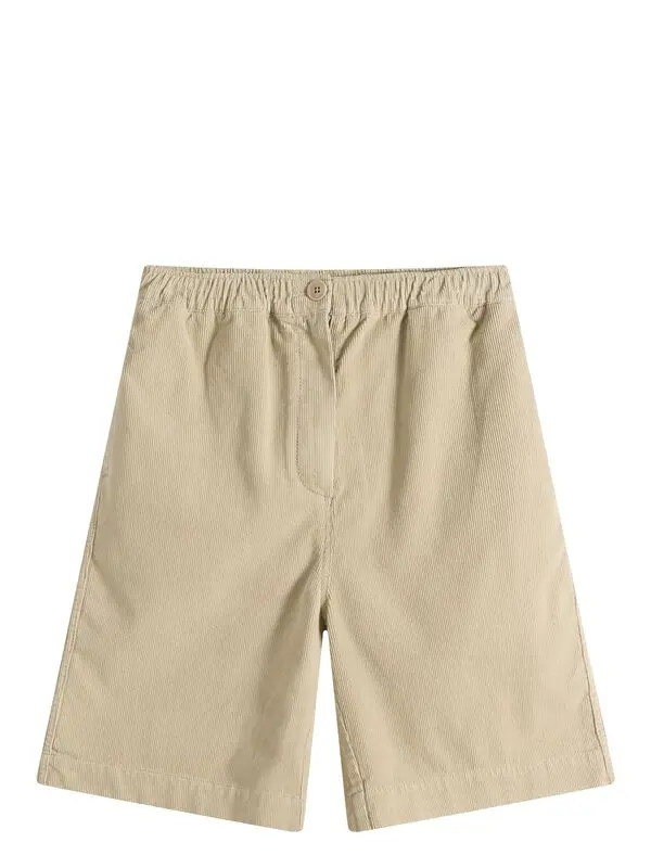 NOTHING WRITTEN Cotton Corduroy Shorts - Macadamia