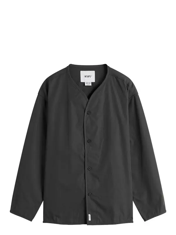 WTAPS Long Sleeve Baseball Shirt - Black