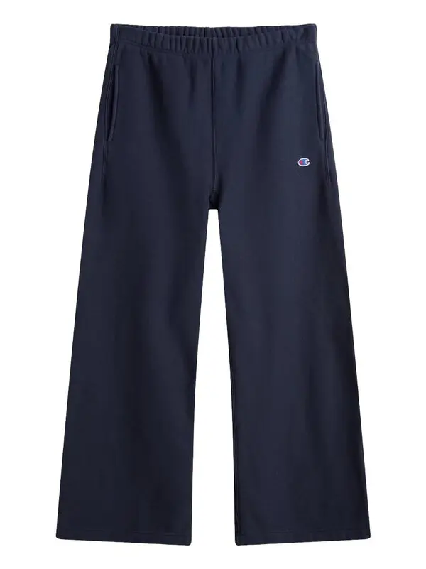 Champion Reverse Weave Straight Hem Sweatpants - Blue
