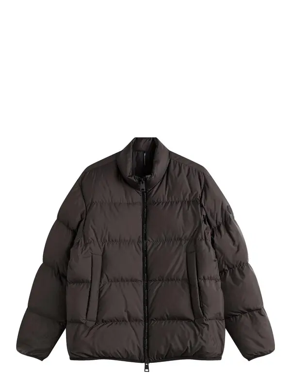 Moncler Erterle Jacket Recycled Padded Coat - Brown