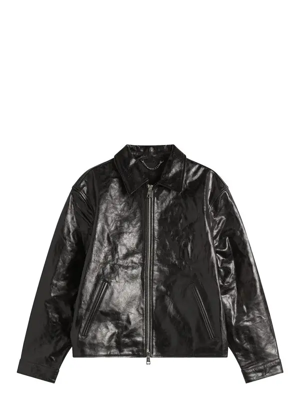 RONNING Leather Jacket - Black