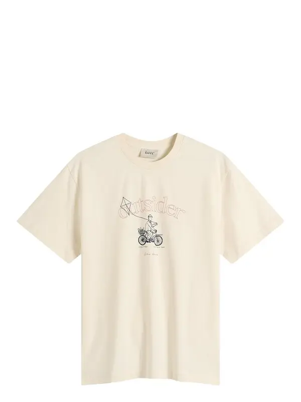 FORET Cyclist T-shirt - Cloud