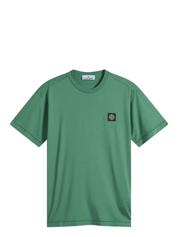 Stone Island Patch Logo T-shirt - Malachite