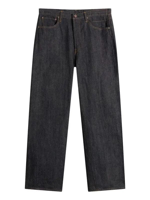 Visvim Social Sculpture 01 Wide Mud Jeans - Indigo