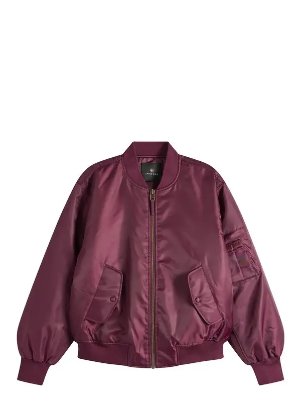 ANINE BING Leon Bomber Jacket - Fig