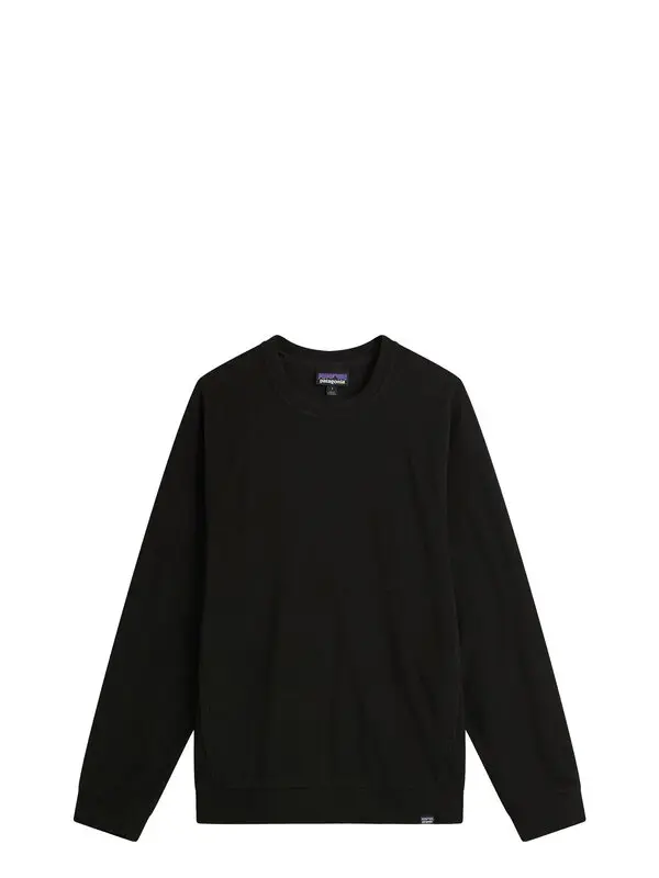 Patagonia Micro D Crewneck Sweatshirt - Black