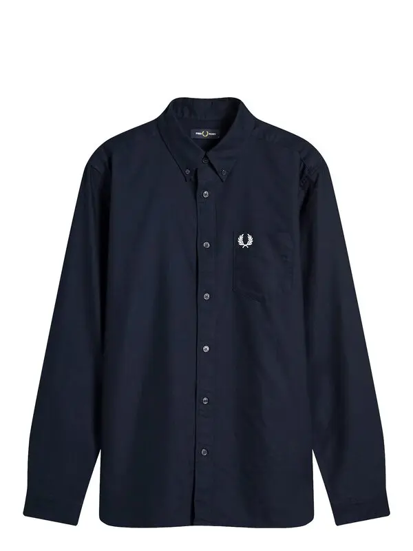 Fred Perry Oxford Shirt - Navy