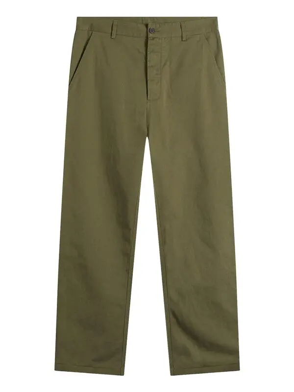 Universal Works Twill Military Chino - Light Olive