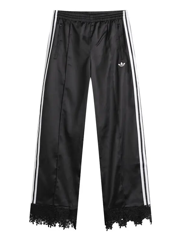 Adidas Firebird Satin Lace Track Pant - Black