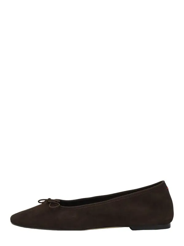 AeydĒ Tiby Suede Ballet Flats - Moka