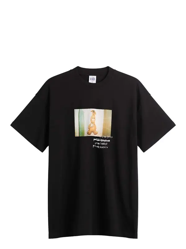 POLAR SKATE CO. Bunny 2 T-shirt - Black